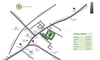 Yash Greens Map - Majra, Dehradun Location Map