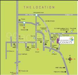 Yashada Realty Group Yashada Splendid County Map - Lohegaon, Pune ...