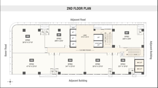 Ready to move Office Space in Yashada Business Zone Baner Pune - 1264 ...
