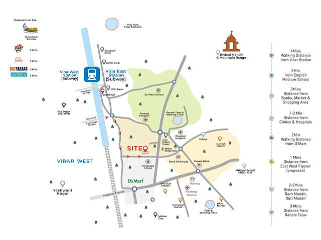 Yashobhumi Yesha Arcadia Mumbai, Padman Sarkar Nagar | Price List ...