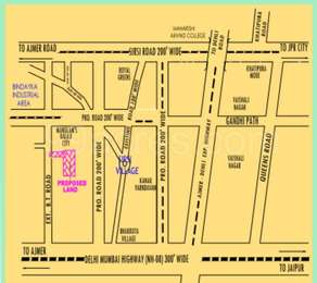 Yati Buildestate LLP Yati Shyamashish Greens Map - Vaishali Nagar ...