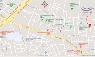 Yogeshwar Group Yogeshwar Shivalik Shraddha Map - Pathardi Phata, Nasik ...