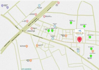 Yogeshwar Group Yogeshwar Shivalik Sagar Map - Pathardi Phata, Nasik ...
