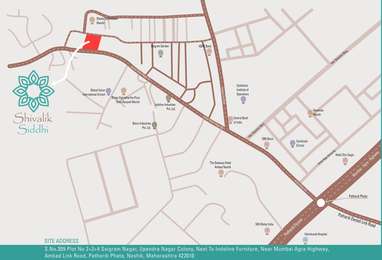 Yogeshwar Group Yogeshwar Shivalik Siddhi Map - Pathardi Phata, Nasik ...