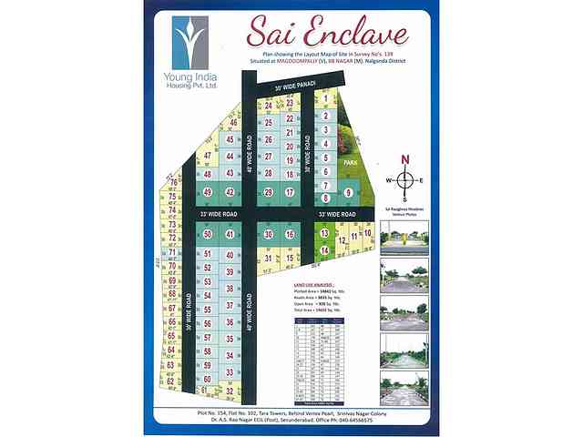 Young India Sai Enclave Bibinagar, Hyderabad Resale Price List ...
