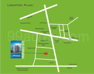 Yuvraj Landmark Yuvraj Balaji Heights Map - Baner, Pune Location Map